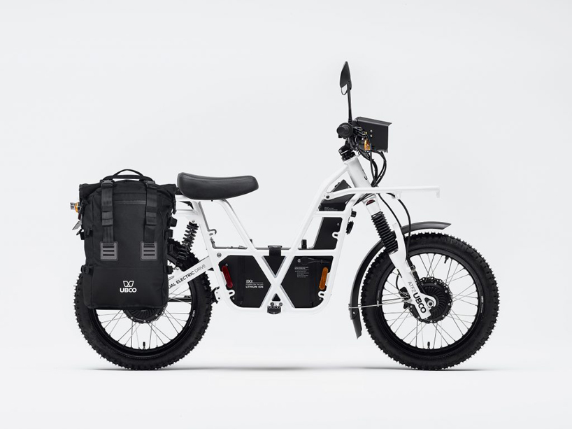 UBCO's 2x2 electric off-road utility bike is a tool hauling vehicle