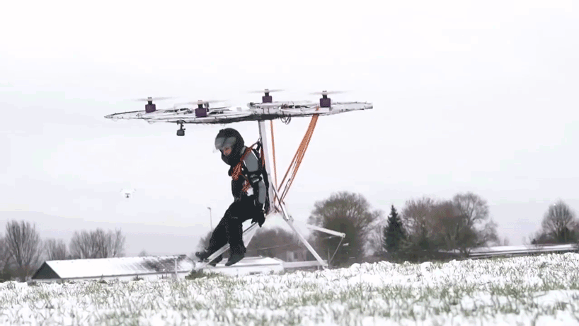 'the real life guys' just built a flying bathtub drone multicopter