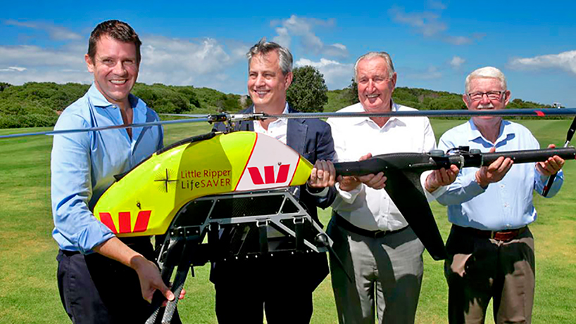 little ripper drone rescues two teenagers from australian rip-tide
