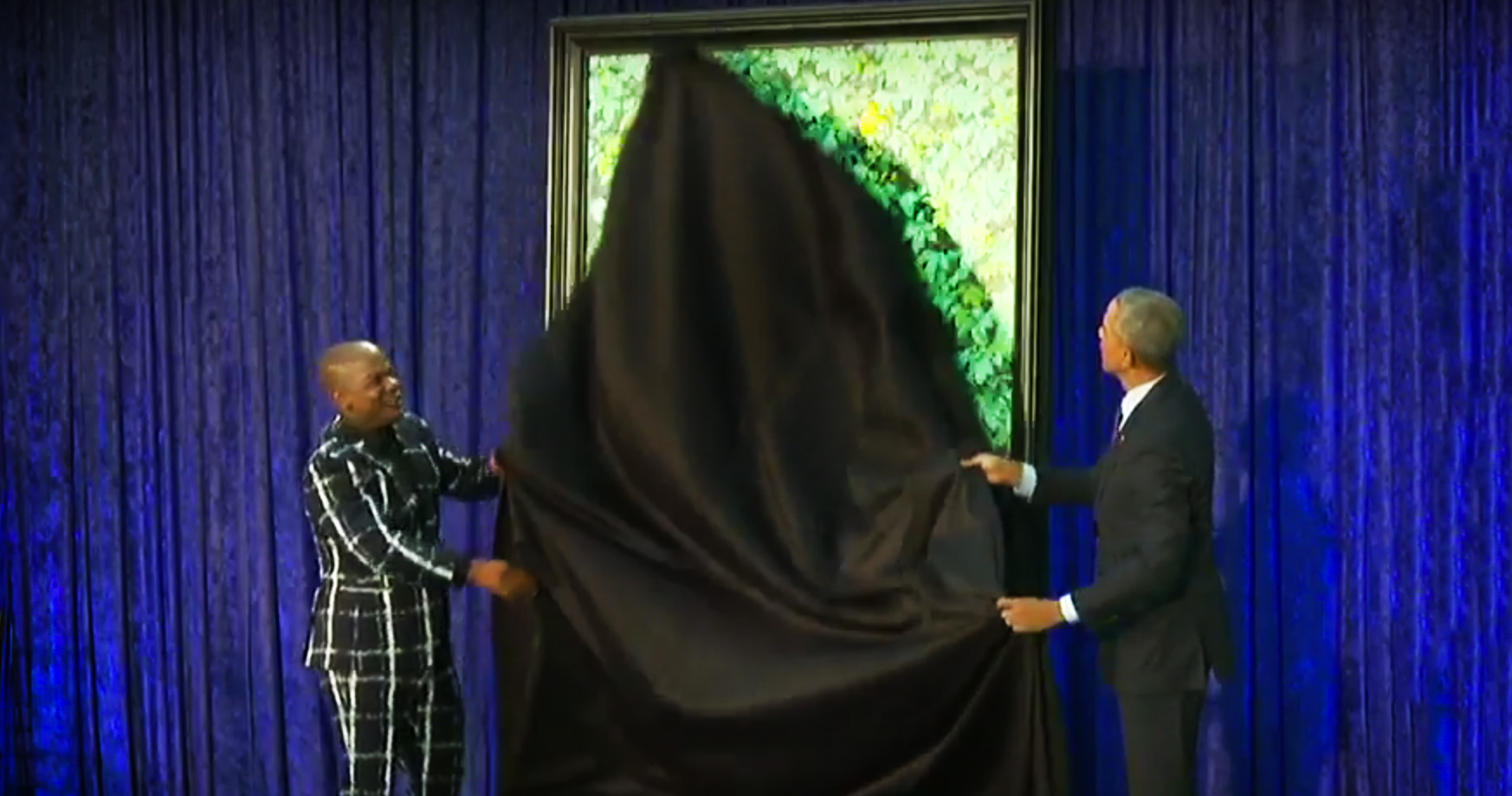 the obamas' official portraits are here