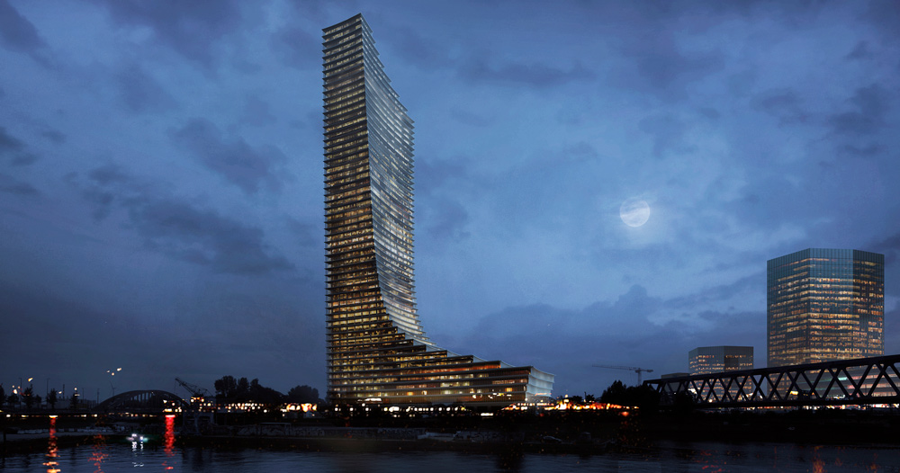 david chipperfield architects wins elbtower competition in hamburg