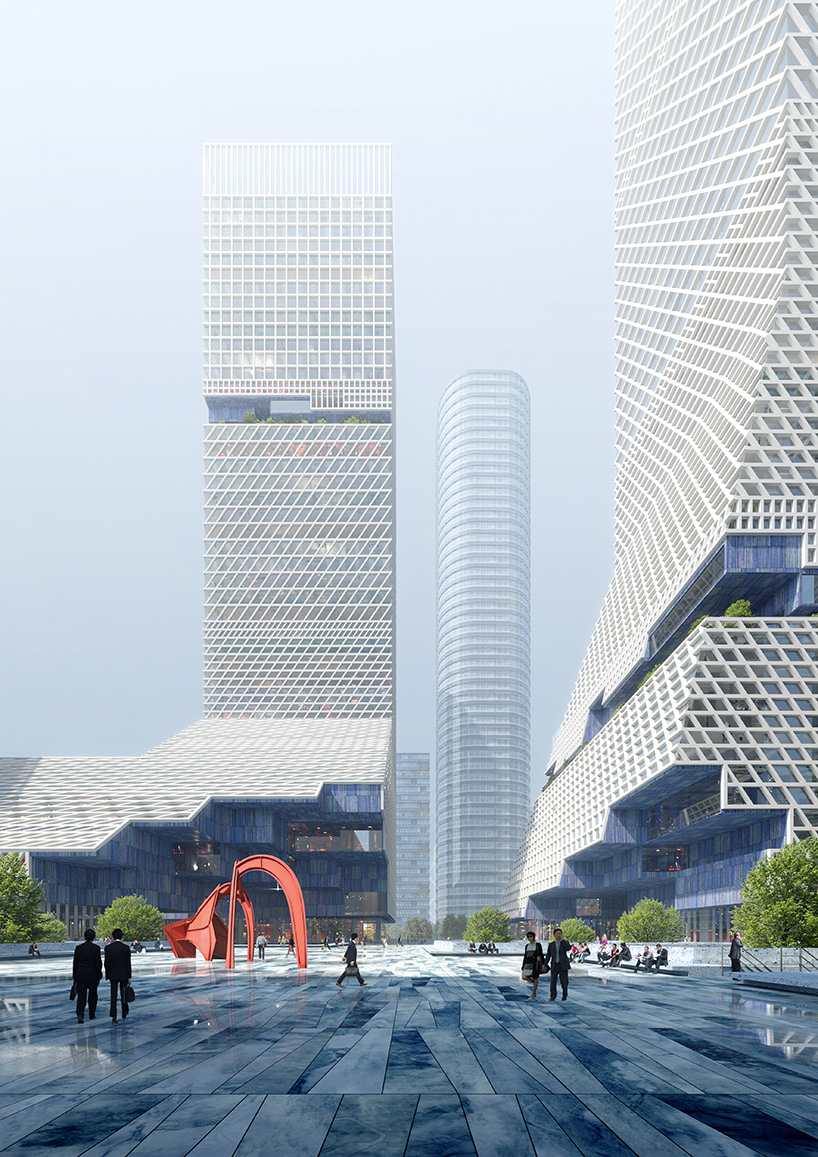 mecanoo's proposal for the global HQ of china merchants bank