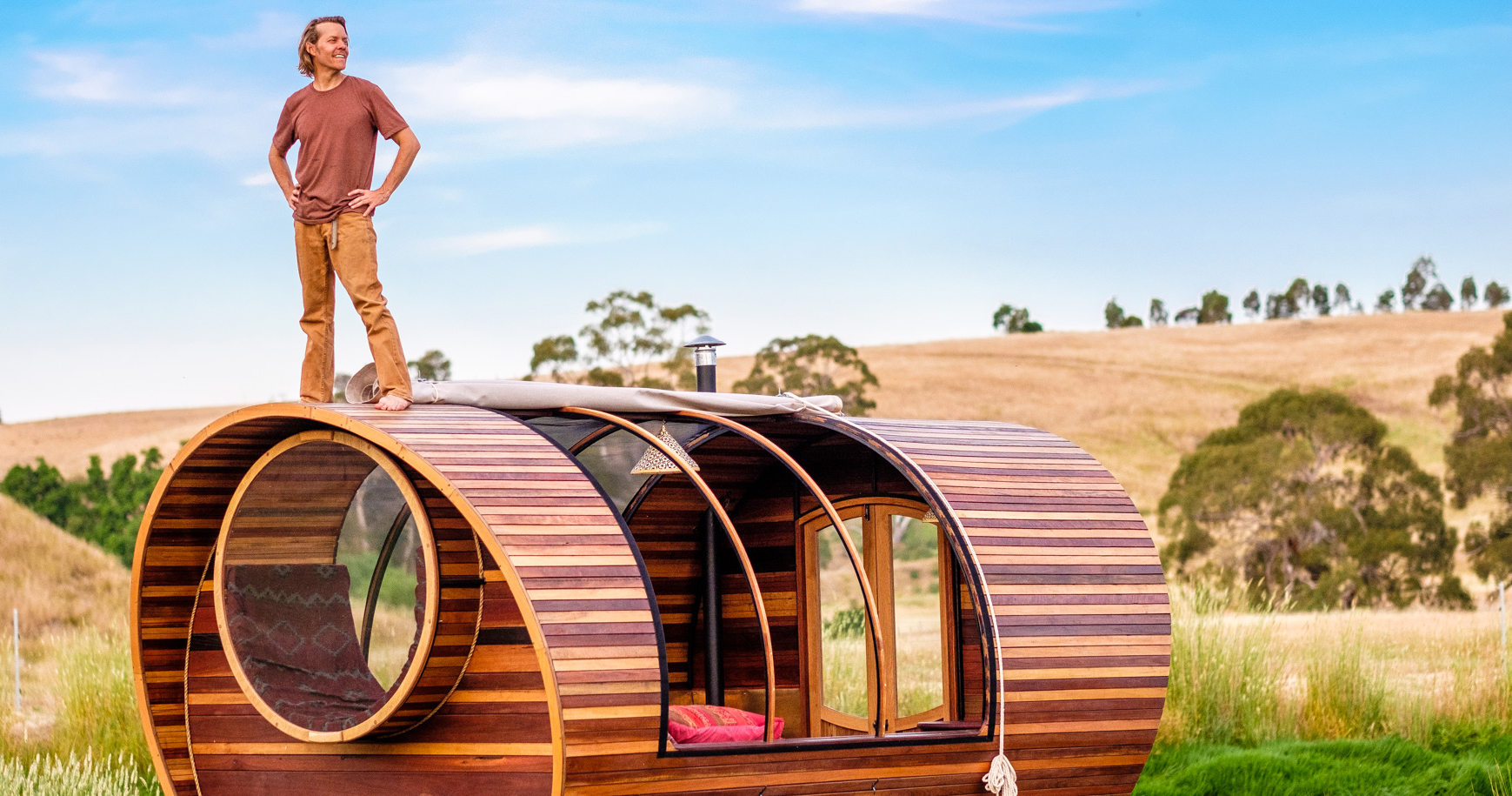 steve areen designed this tiny house to be as playful as possible