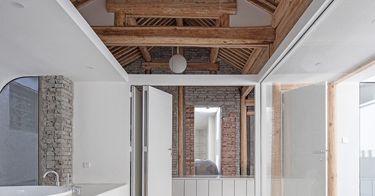wonder architects rethinks the structure of a traditional hutong in beijing