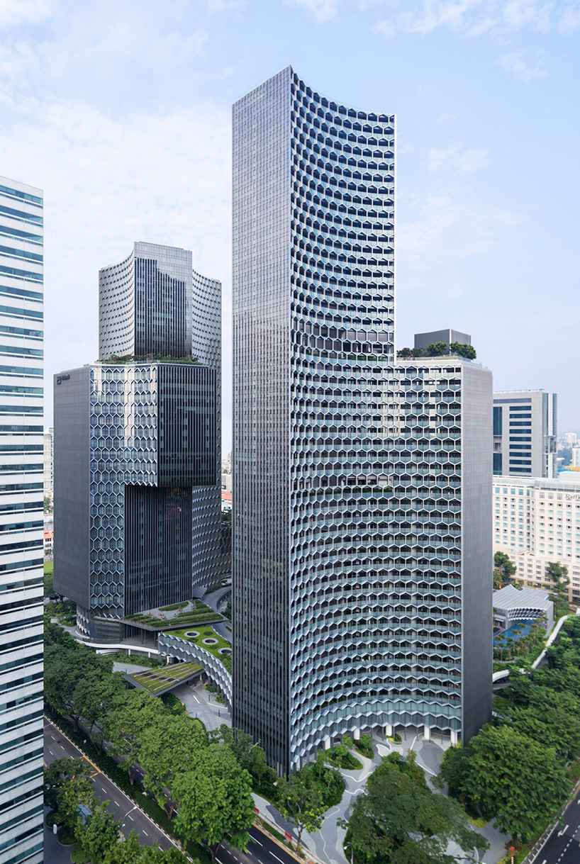 büro ole scheeren completes DUO twin towers in singapore