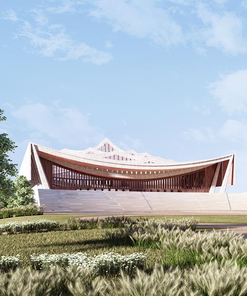 david adjaye plans ghana's new national cathedral in accra