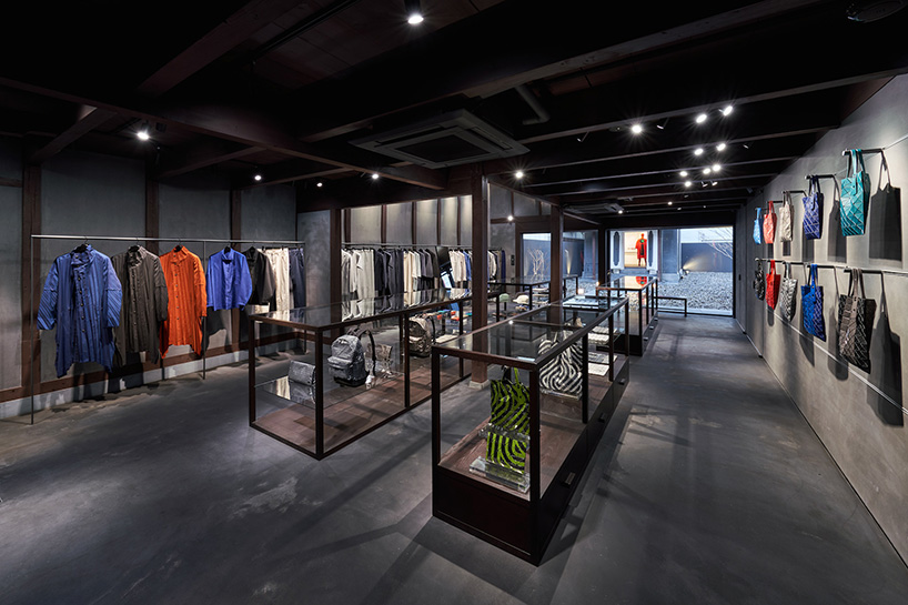 naoto fukasawa-designed issey miyake kyoto store pays homage to history