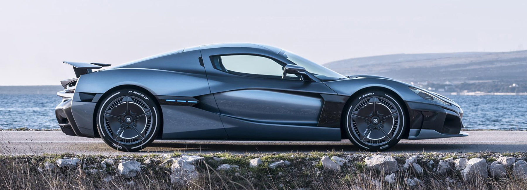 rimac c_two self driving electric hypercar uses facial recognition to start