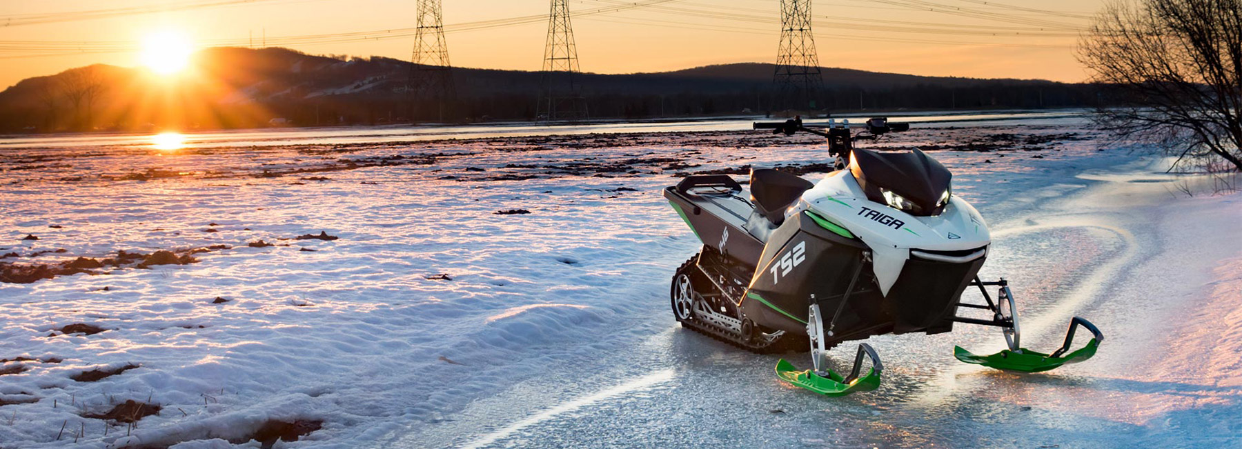 taiga’s tesla-inspired TS2 electric snowmobile goes 0-60 in 3 seconds