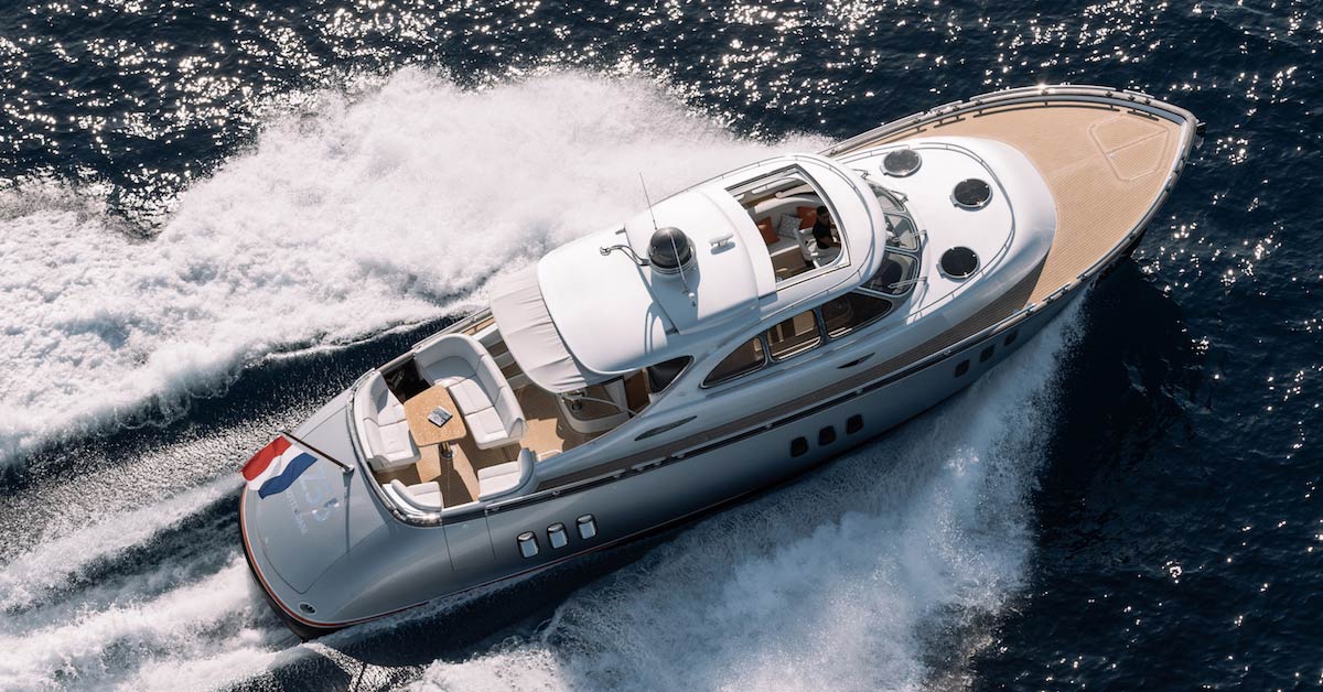 zeelander 55 lobster yacht expands onboard spaces with a twist of classic