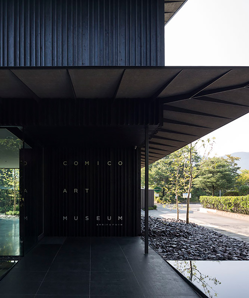 kengo kuma completes comico art museum complex in japan