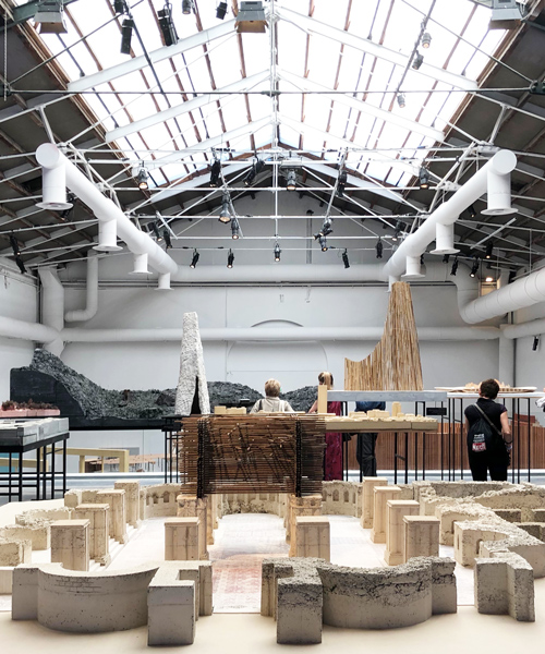 peter zumthor puts a 'workshop' of models on display at venice biennale