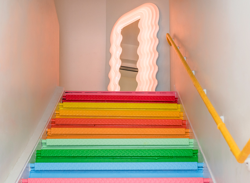 colors and contradictions command the attention of those who enter ...