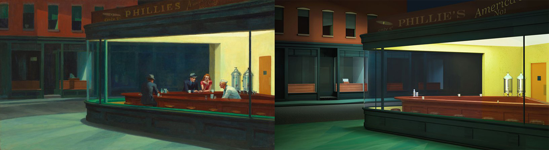 ymage works reinterprets famous paintings as realistic peopleless ...