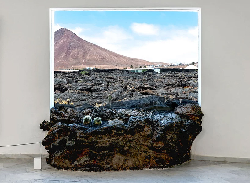 the strangeness of the spaces lies in both their rocky, often ...