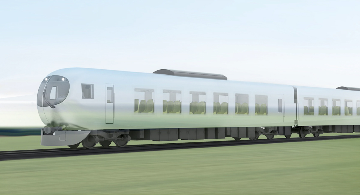 a look inside kazuyo sejima's mirrored japanese commuter train