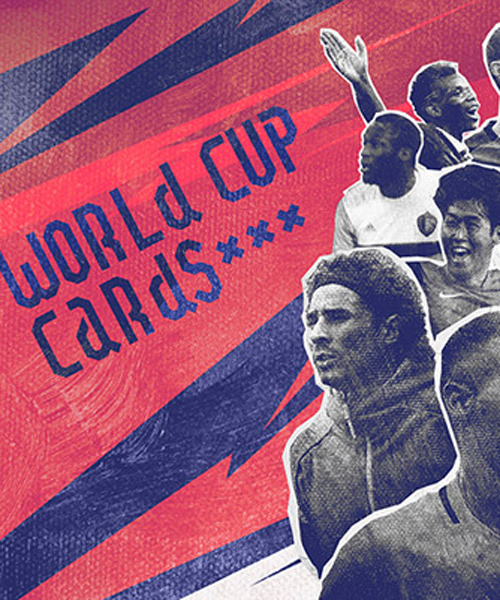 nacione creates football cards that feature the 2018 FIFA world cup's ...