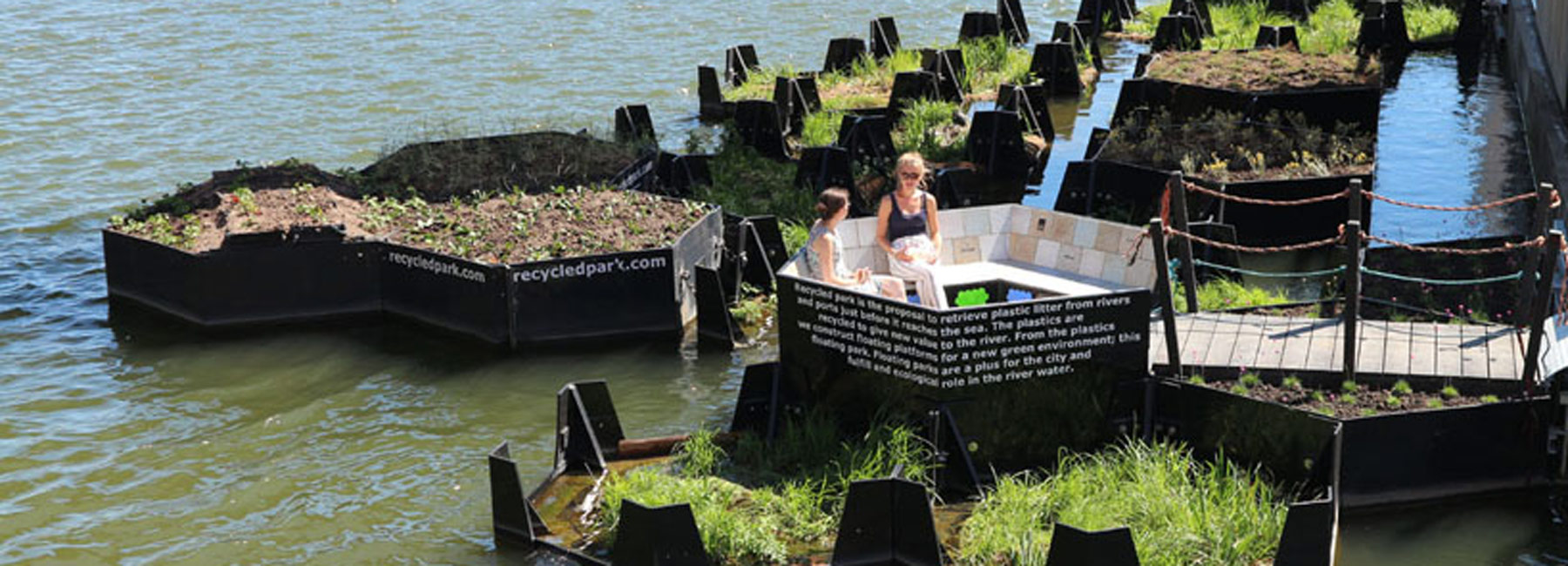 the first recycled park in the netherlands is opened by re-using ...