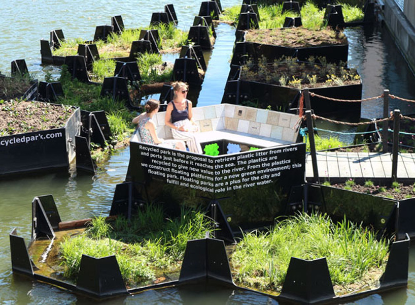 the first recycled park in the netherlands is opened by re-using ...