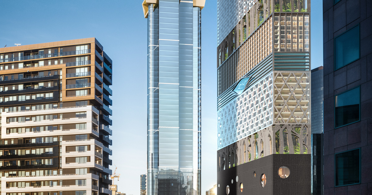 MVRDV and woods bagot stack neighborhoods in 'new kind of skyscraper ...