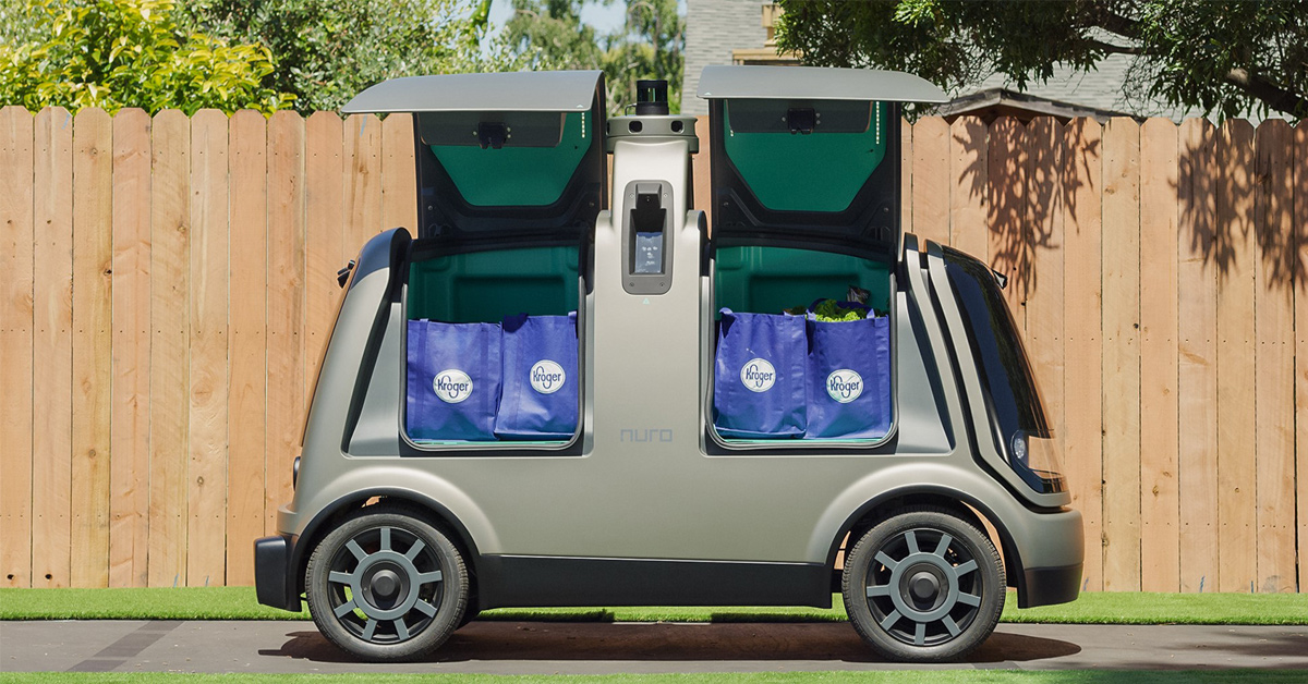 nuro & kroger deploy self-driving cars for grocery deliveries in arizona