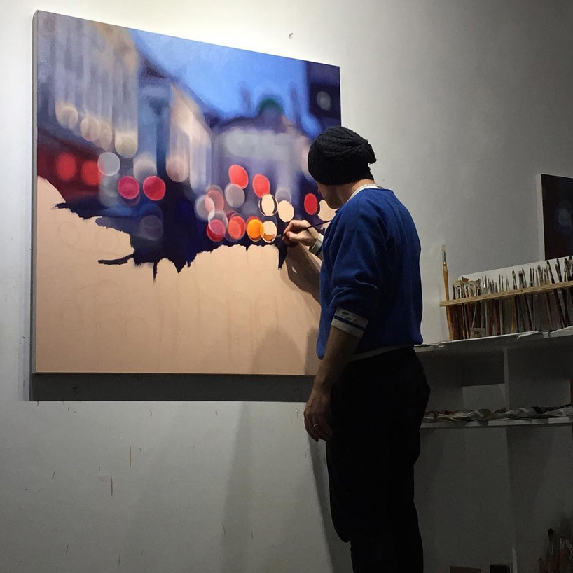 philip barlow's out-of-focus oil paintings depict a world for short ...