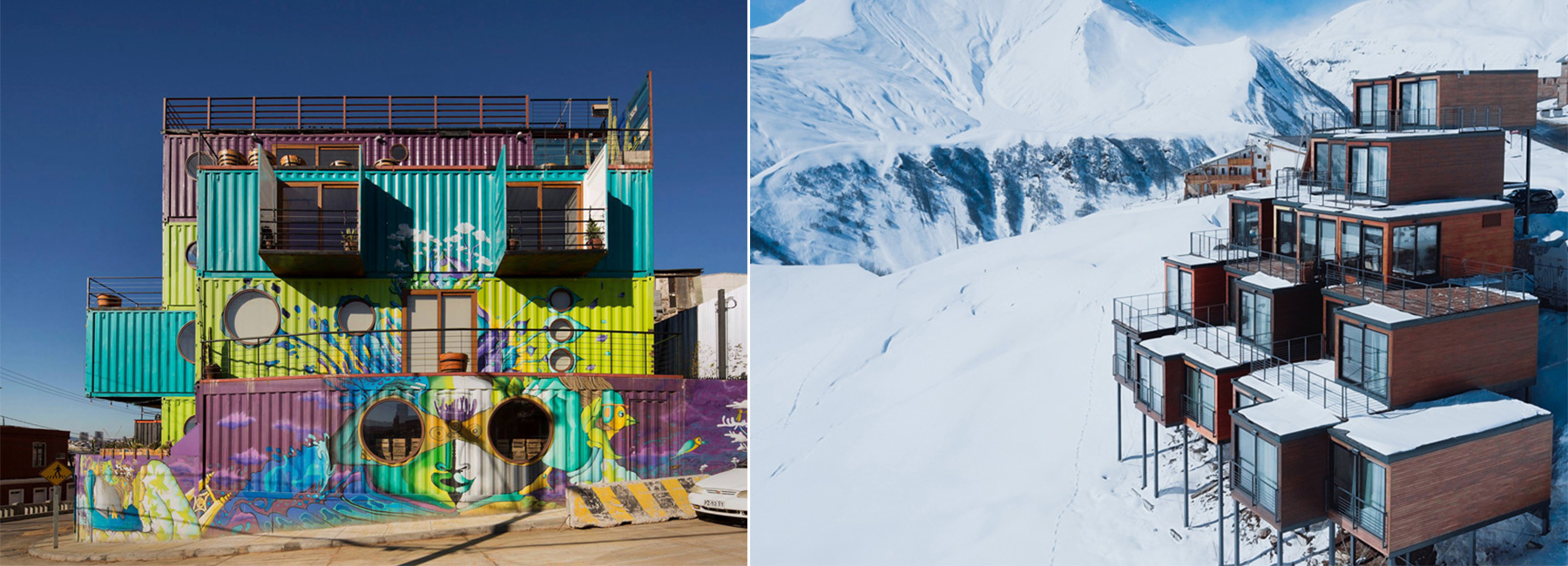 shipping container architecture and interior design news and projects