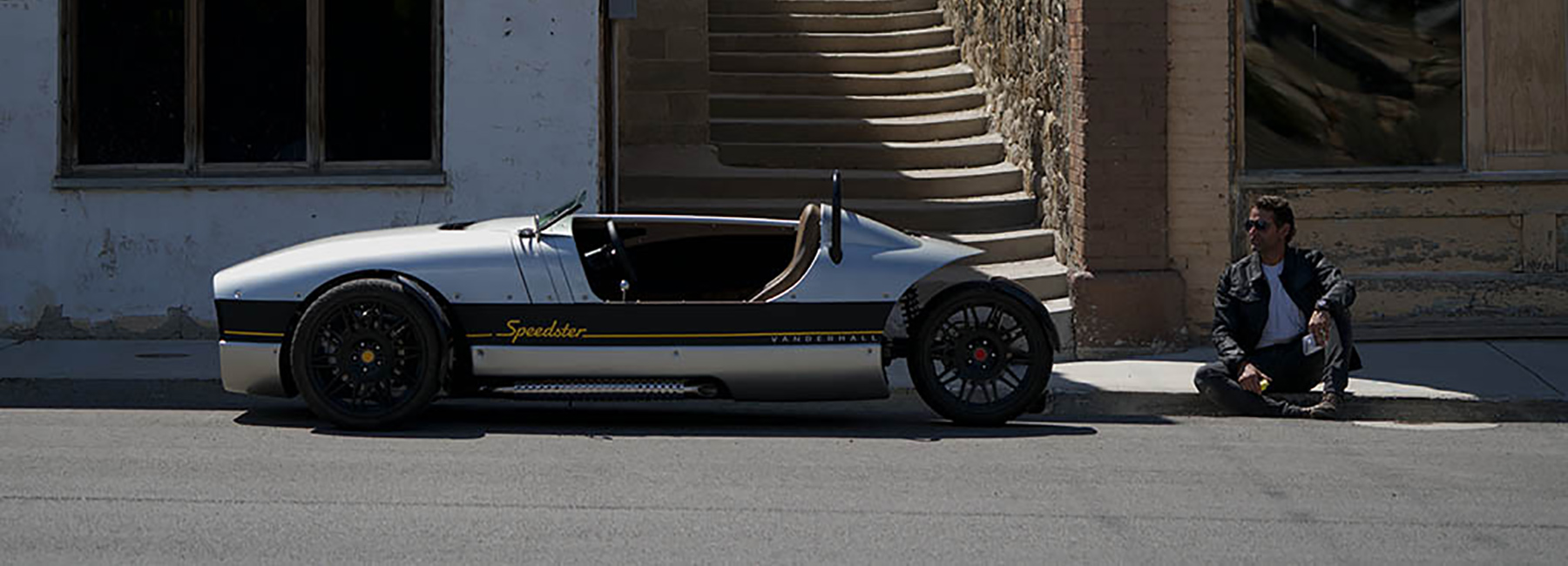 meet the single-seat, three-wheeled vanderhall venice speedster