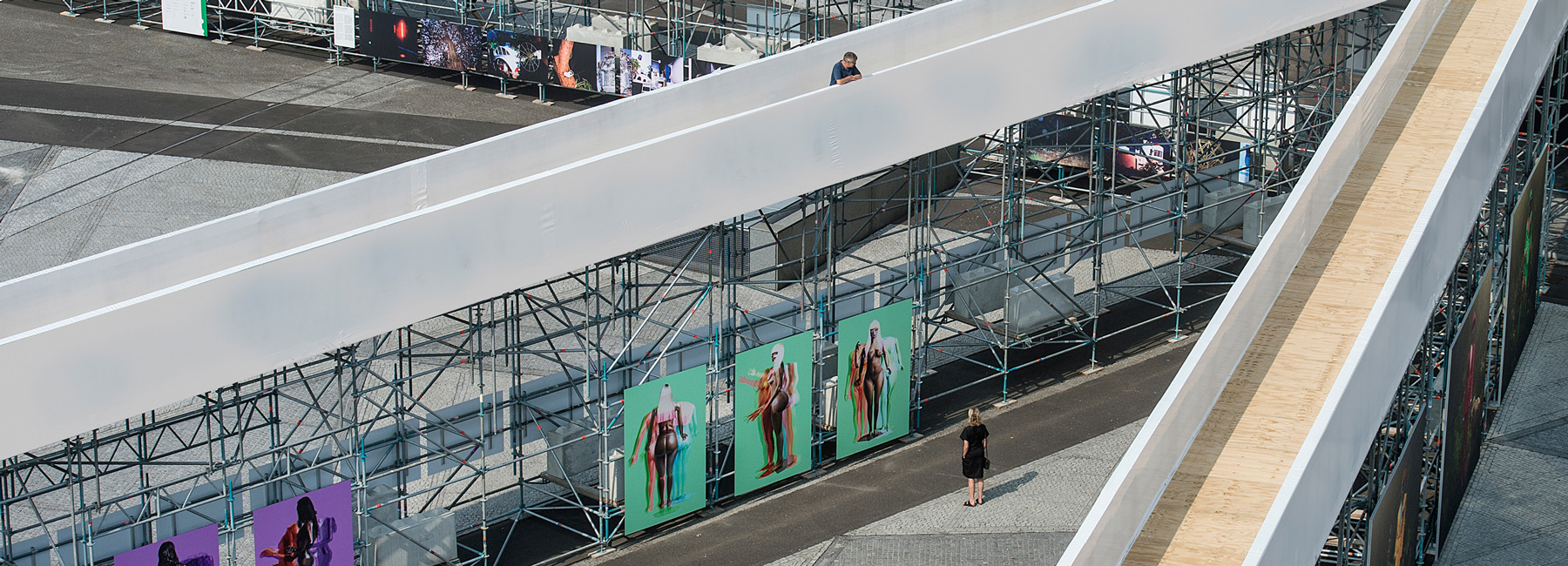 MVRDV installs ramp network for the 2018 edition of bredaphoto