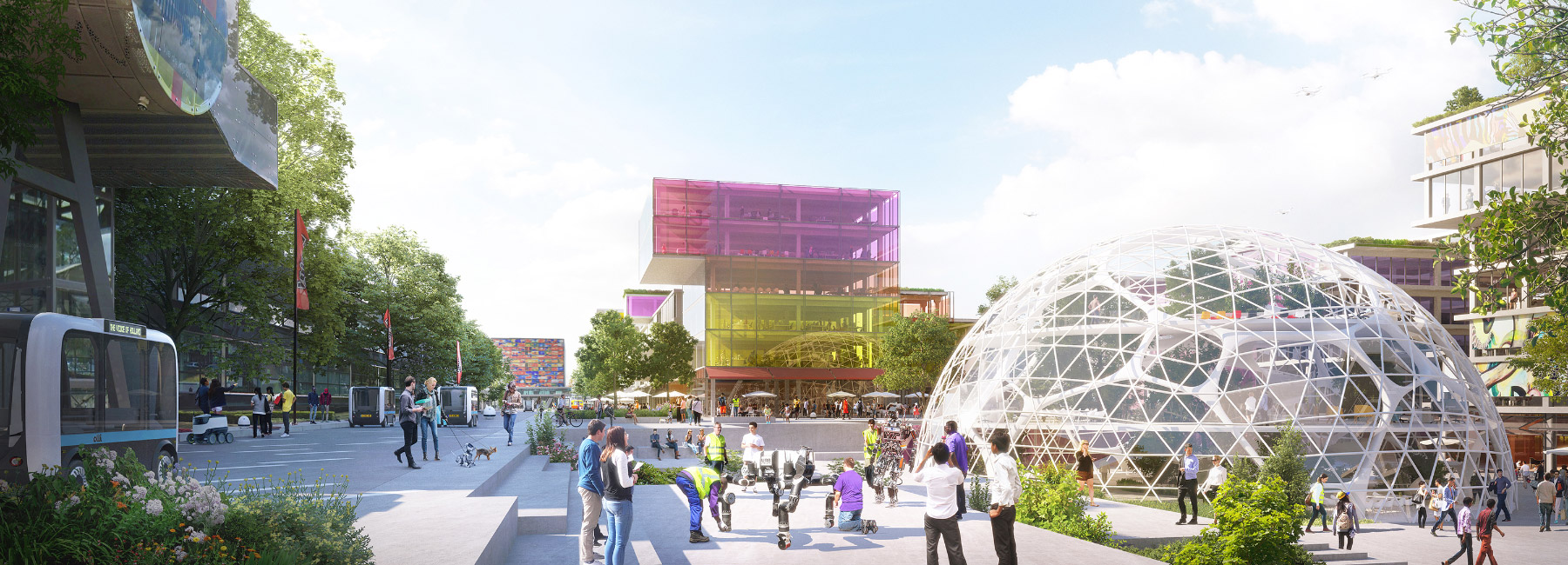UNStudio presents plans for hilversum media park 2030