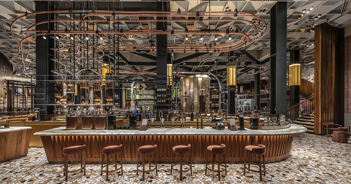 starbucks opens first store in italy, tapping its design culture to succeed
