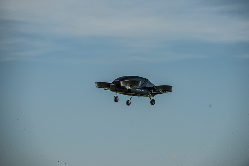 vertical aerospace tests UK’s first electric flying taxi