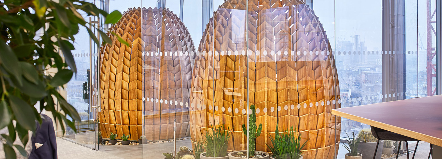 daewha kang design's experimental workspace combines biophilic ...