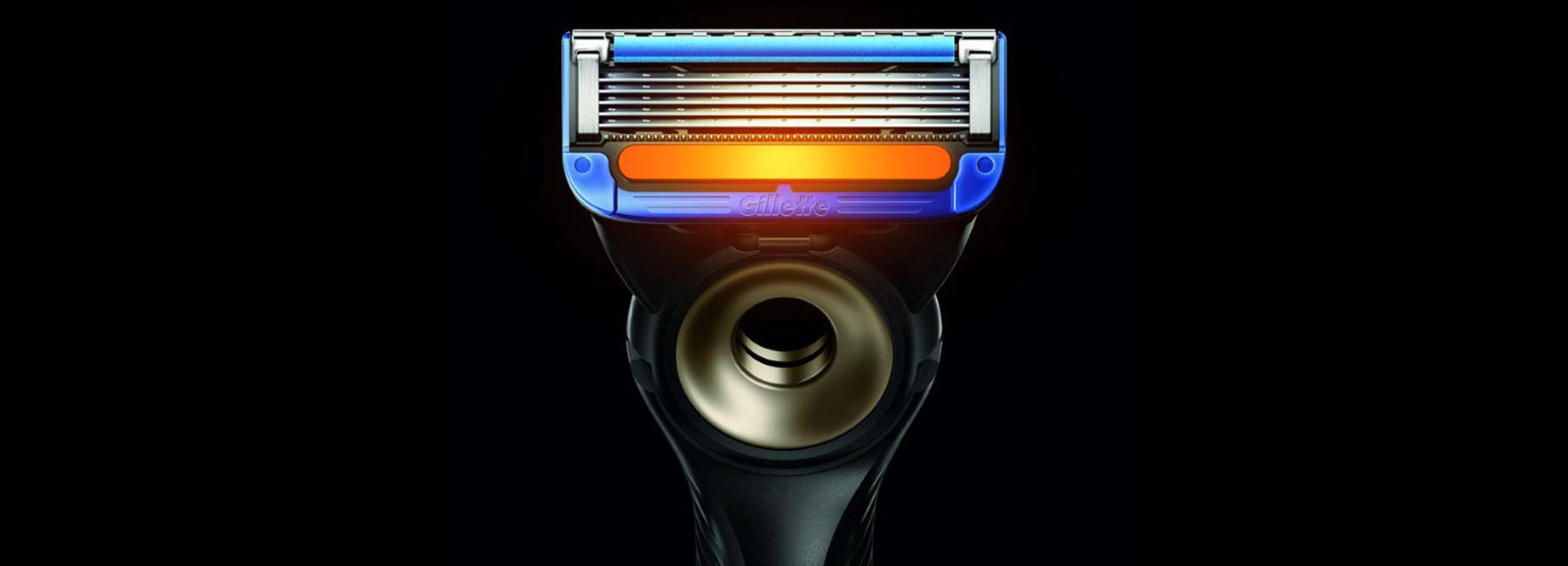 gillette heated razor creates the comfort of a hot towel with every stroke