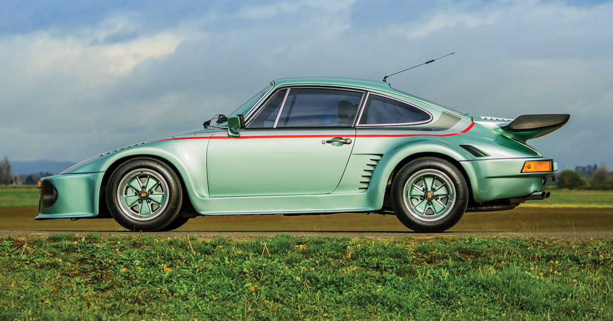 this very green 1976 porsche 935 group 5 turbo is an extremely rare find