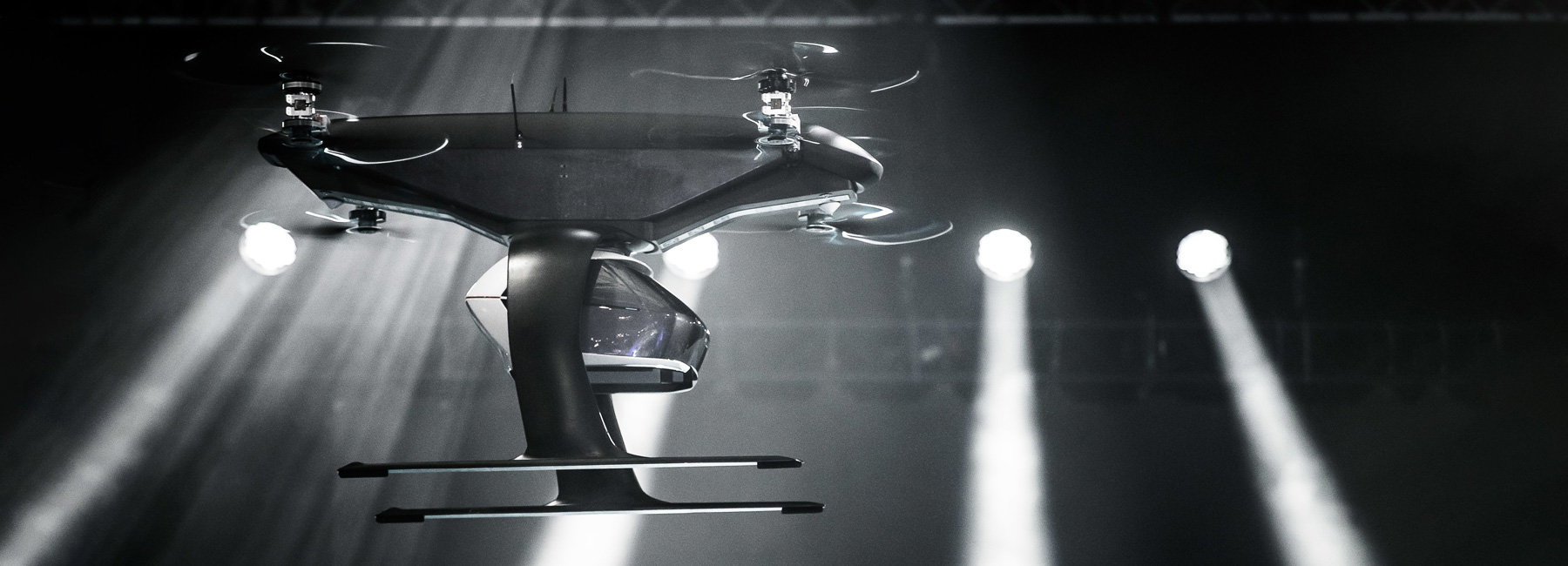 audi's 'all-electric and self-driving' flying car takes flight