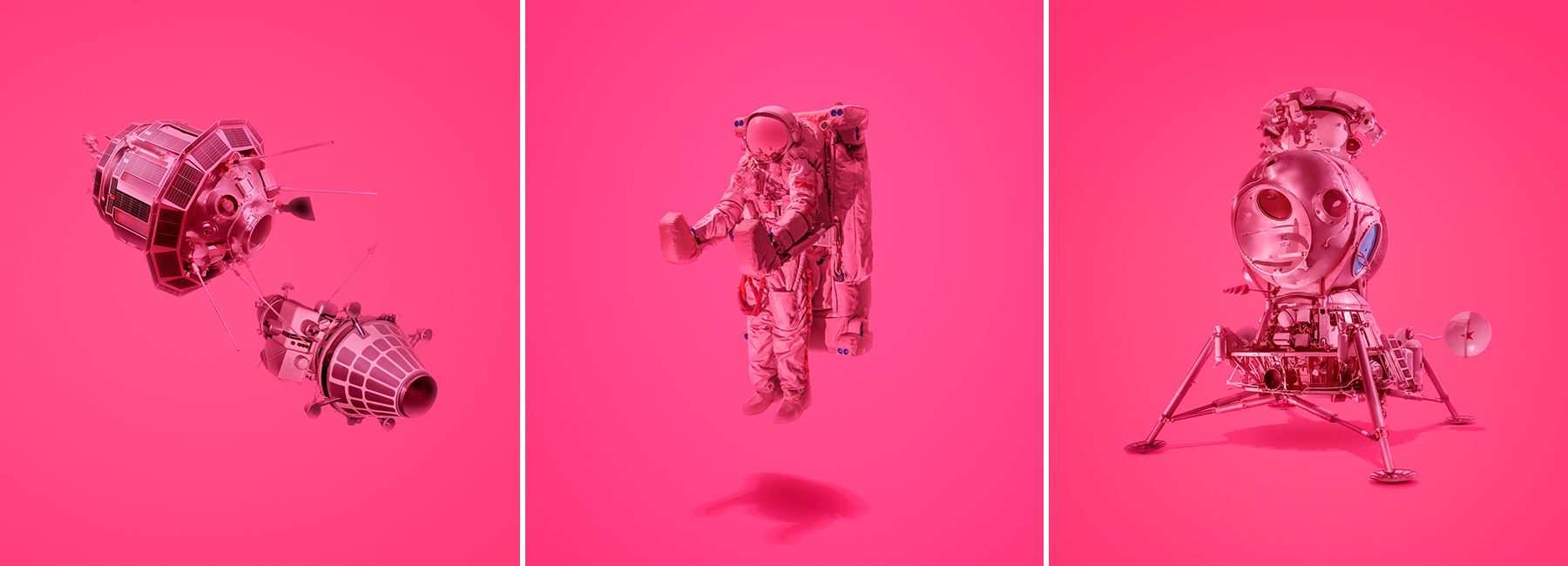 'cosmic pop' celebrates the technologies of the soviet space program