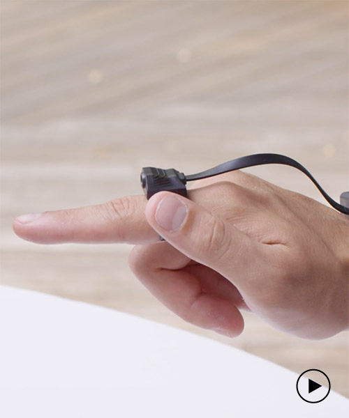 the fingerreader helps blind people read without braille
