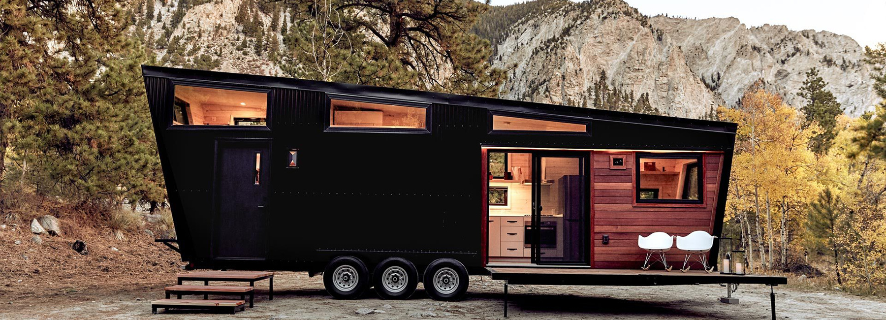 the mid-century modern 'draper' RV — for mad men-style life on wheels