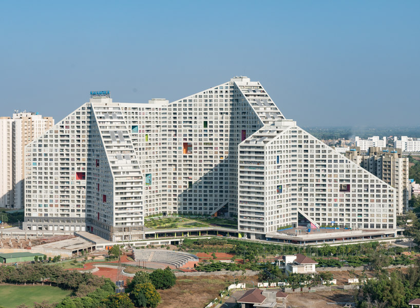 the residential project is a true vertical village that will house ...