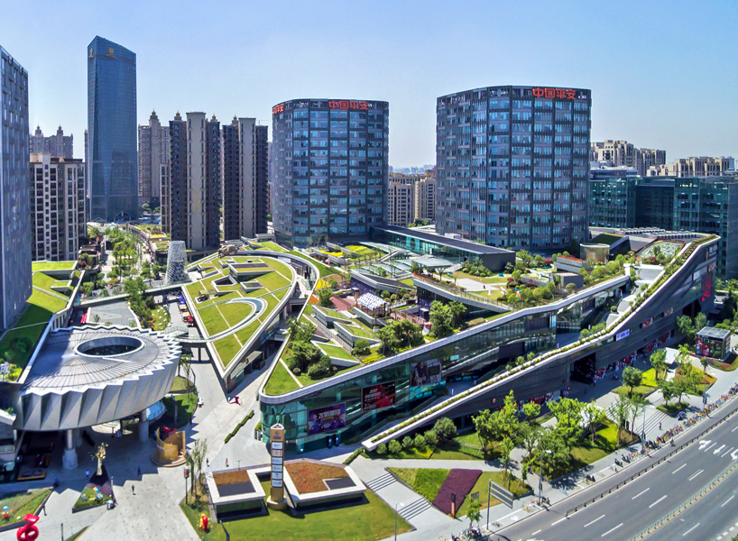 the greenland center by nikken sekkei forms shanghai’s largest urban ...