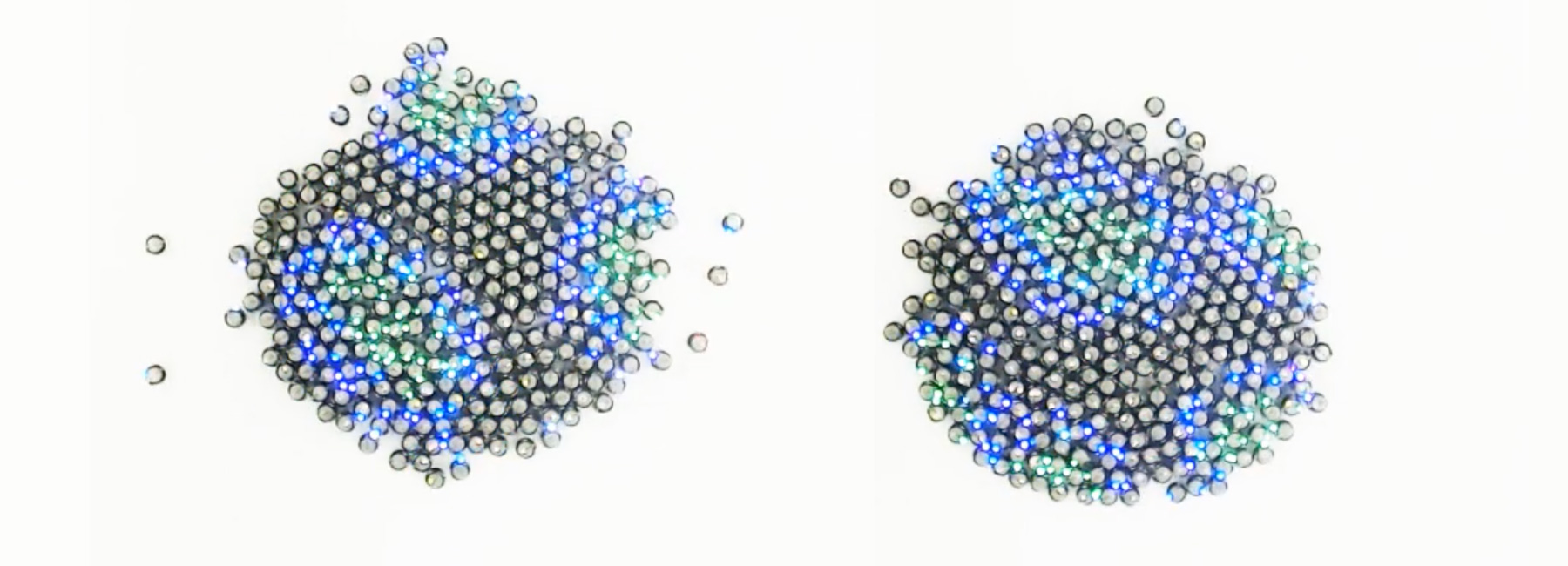 bio-inspired swarm robots form structures without instruction