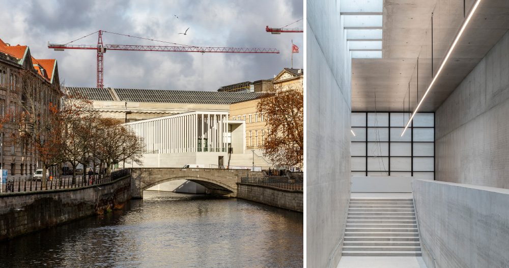david chipperfield architects completes berlin's james simon galerie