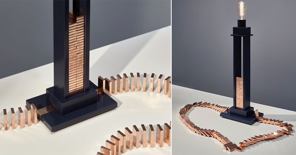 glithero's table light can be switched on through a rally of conductive ...