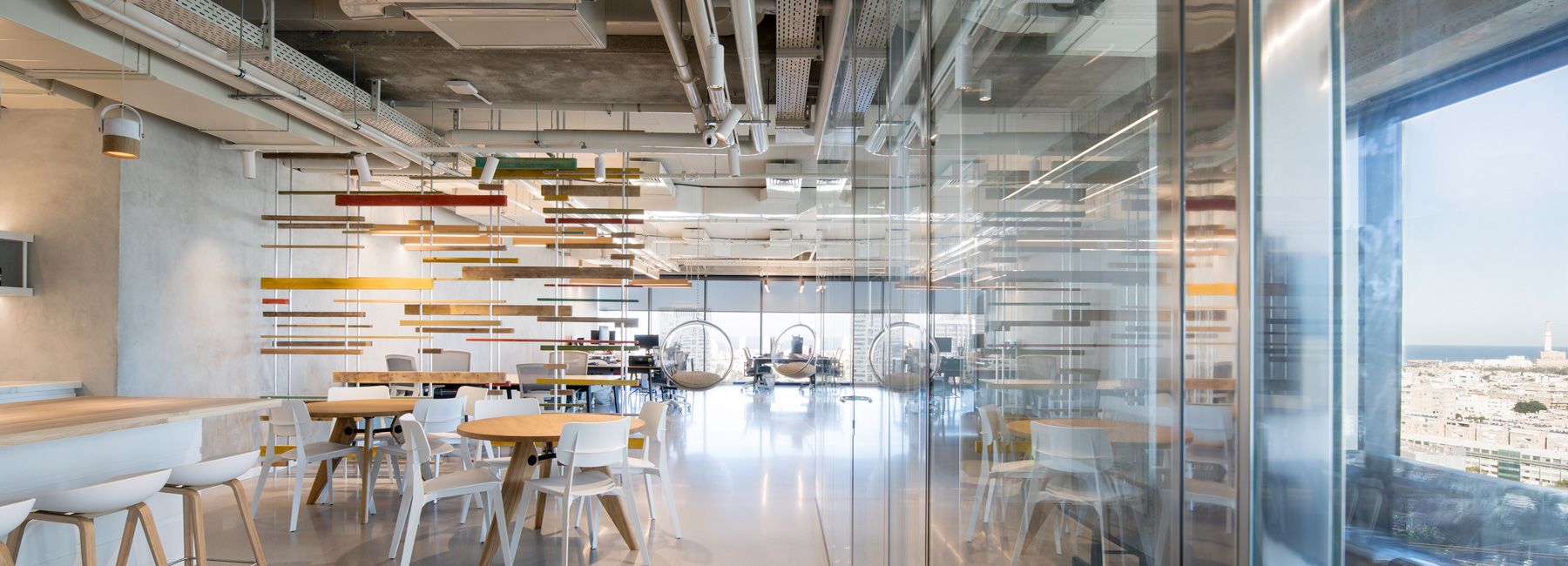 shirli zamir design studio references tel aviv's skyline in the OTOMA ...