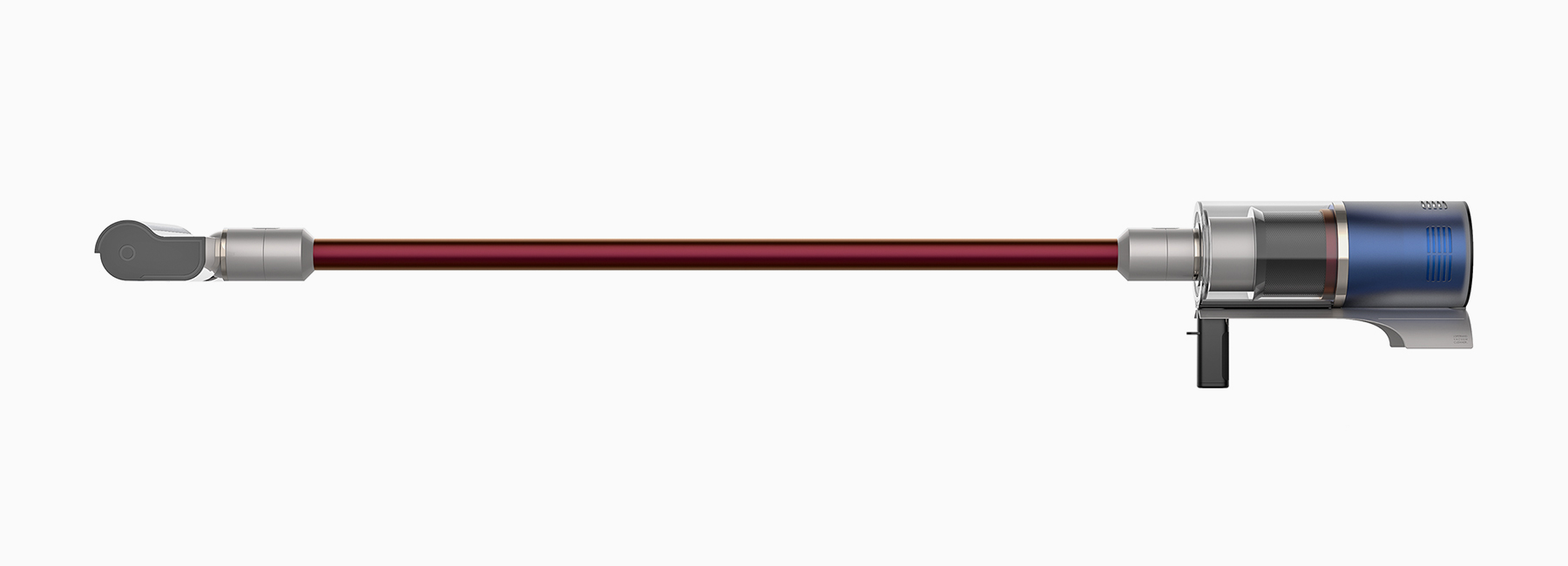 crutch-like lofstrand vacuum cleaner designed to reduce wrist injuries