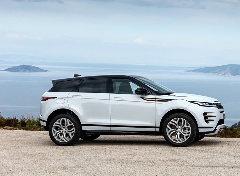 the 2020 range rover evoque is larger, has more driver assistance ...