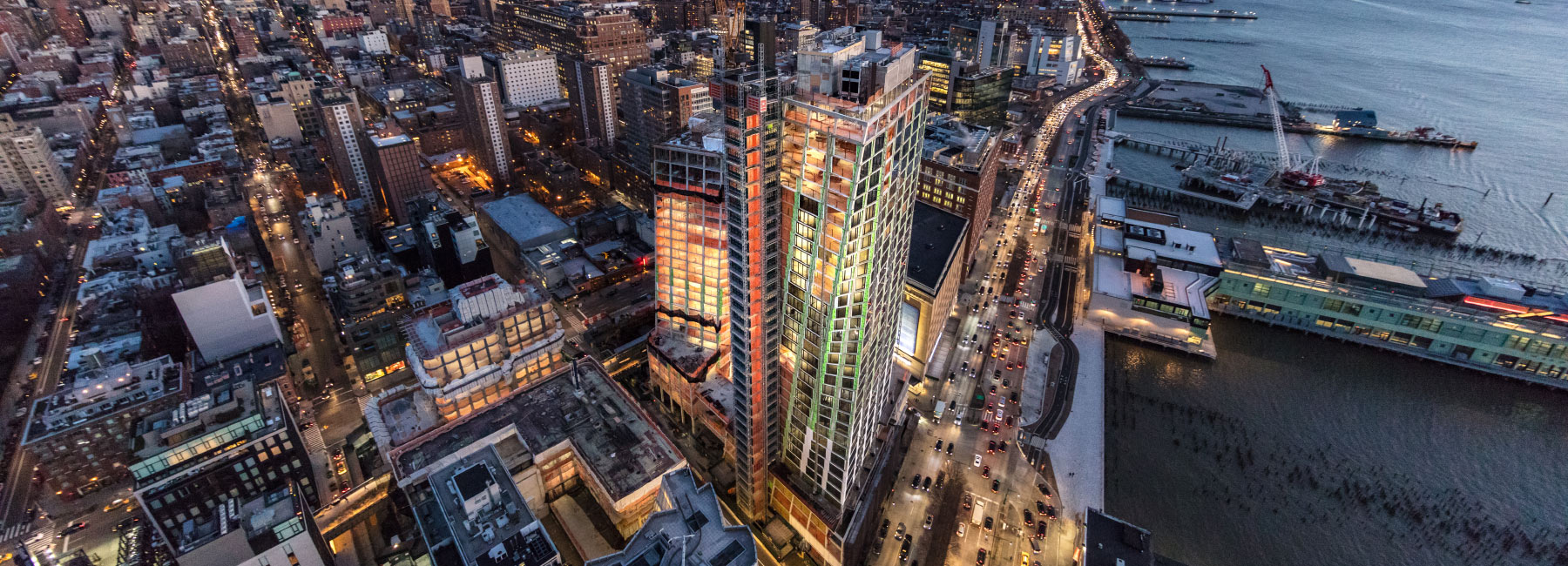 the XI: bjarke ingels group-designed towers top out in new york