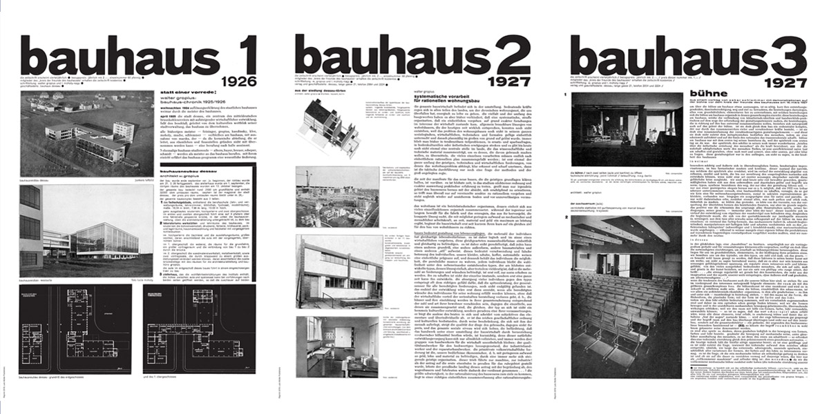 the bauhaus journal documents the iconic movement between 1926–1931