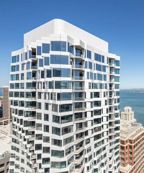 studio gang's MIRA tower reveals full façade in san francisco